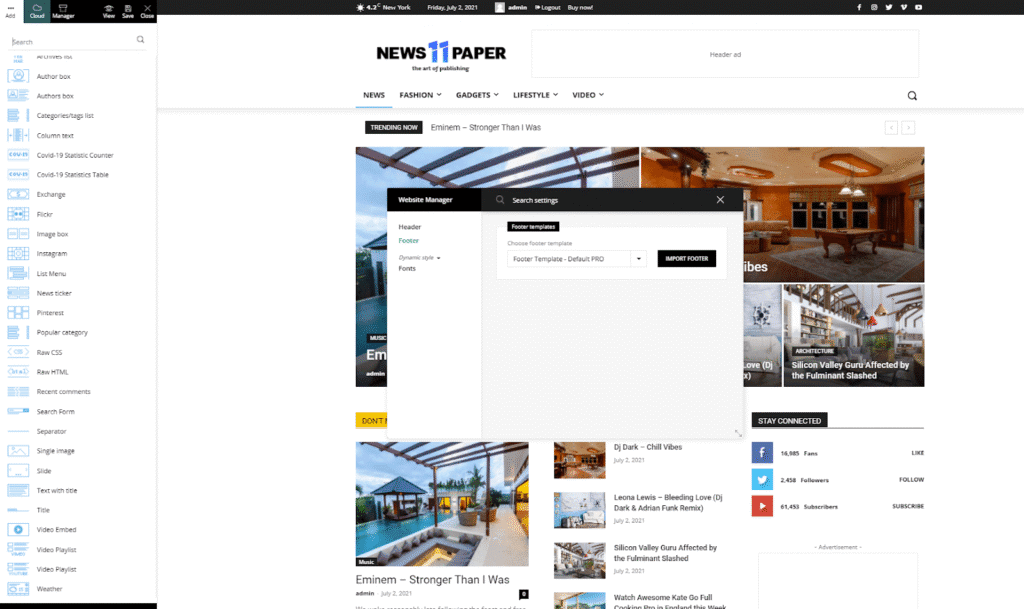 How to Edit Footer Template on Newspaper Theme (Solved) | Qodewire